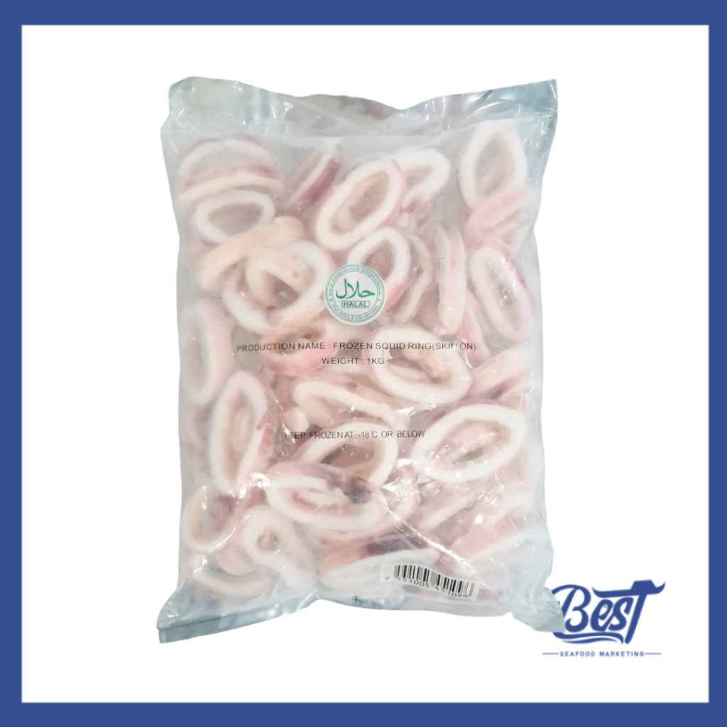 Buy Squid Ring Skin On / 带皮苏东圈 1kg Supplier & Wholesale Online Malaysia - Best Seafood Marketing ...