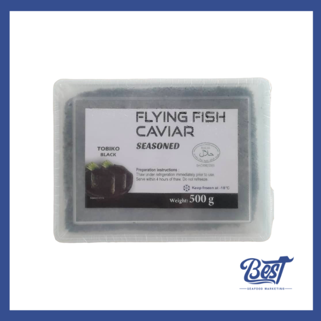 Buy Tobiko Black (Seasoned Flying Fish ROE) / 飞鱼卵 500g Supplier ...
